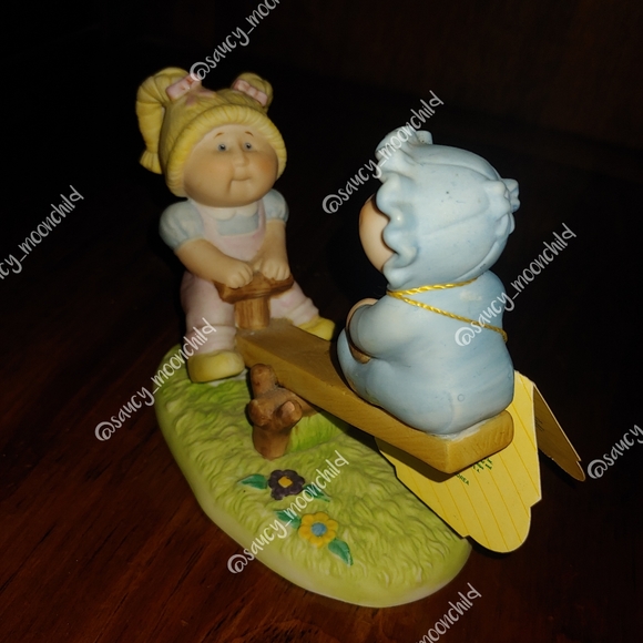 Vintage | Accents | Vintage Cabbage Patch Kids Porcelain Figurine ...
